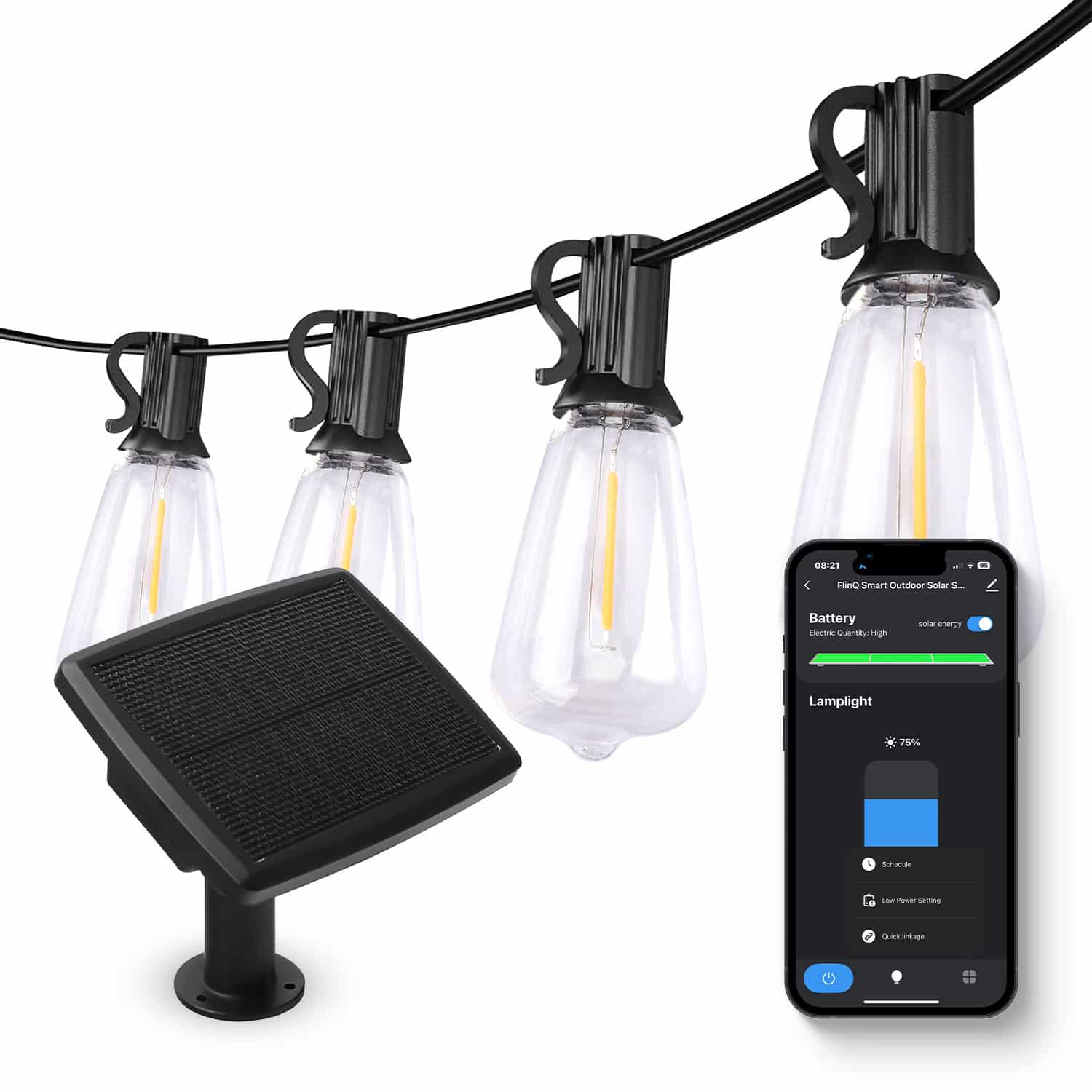 FlinQ - FlinQ Smart Solar String Lights