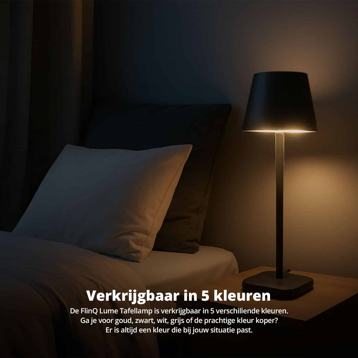 FlinQ - FlinQ Slimme Tafellamp Lume